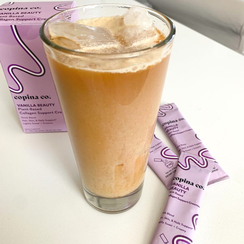Maple Collagen-Boost Iced Chai Latte